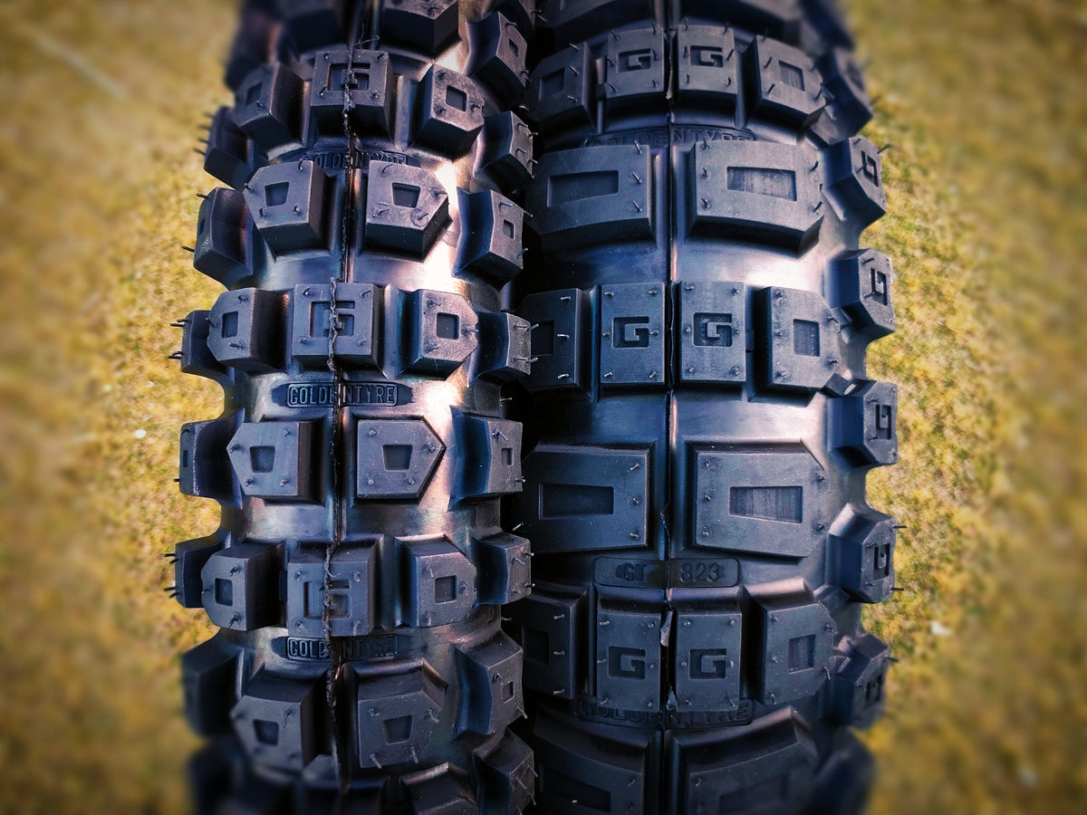 Goldentyre GT723R 140/80-18 Performance Adventure Rally Raid Rear Tyre ...